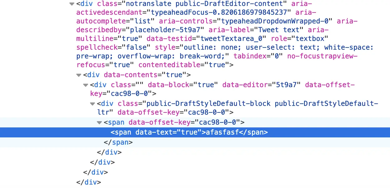 Dynamically Write A Tweet Through Javascript Learnersbucket